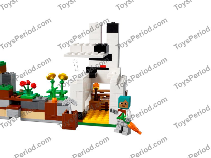 LEGO 21181 The Rabbit Ranch Set Parts List