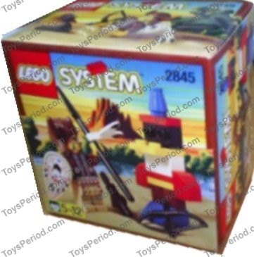 LEGO 2845 Indian Chief Instructions and Parts List