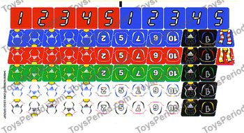 LEGO Sets with Part 3569stk01 Sticker Sheet for Set 3569 - Sheet 1 ...