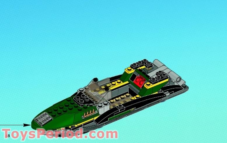 LEGO 76006 Iron Man: Extremis Sea Port Battle Instructions and Parts List