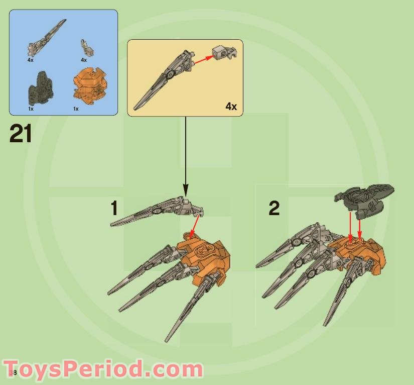 LEGO 2282 Rocka XL Instructions and Parts List