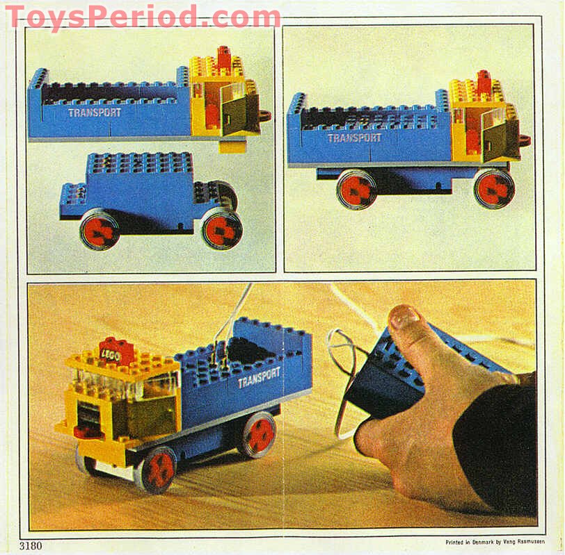 LEGO 333-2 Delivery Truck Instructions and Parts List