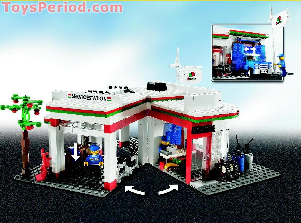 LEGO 10184 Town Plan Instructions and Parts List