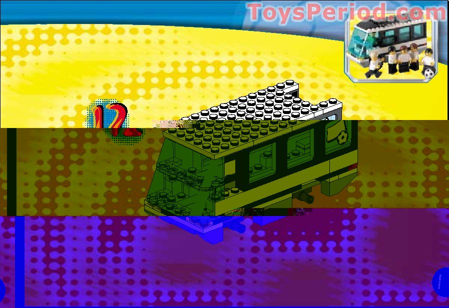 LEGO 3404 Black Bus Instructions and Parts List