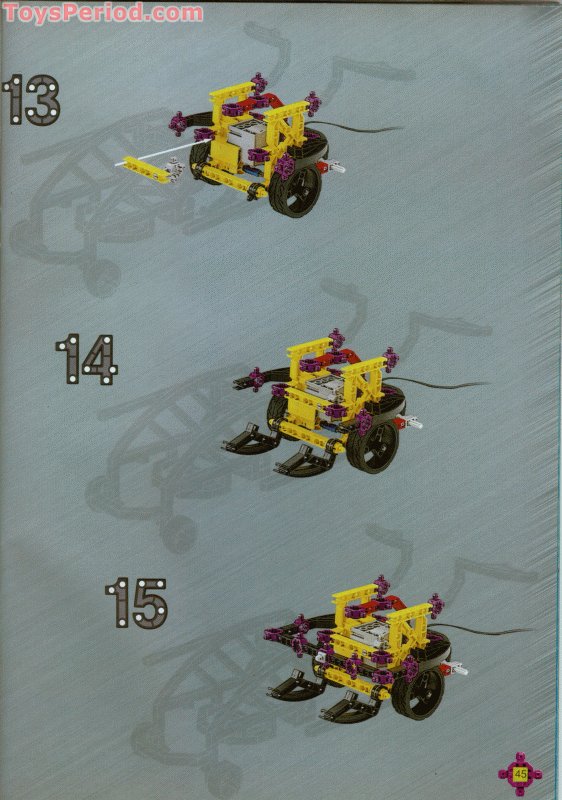 LEGO 3582 Ant Instructions and Parts List