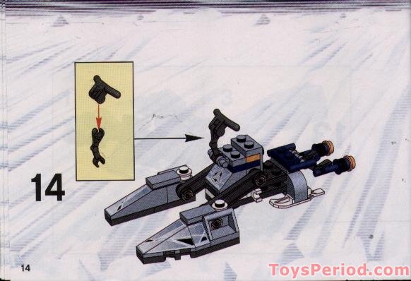 LEGO 4742 Chill Speeder Instructions and Parts List