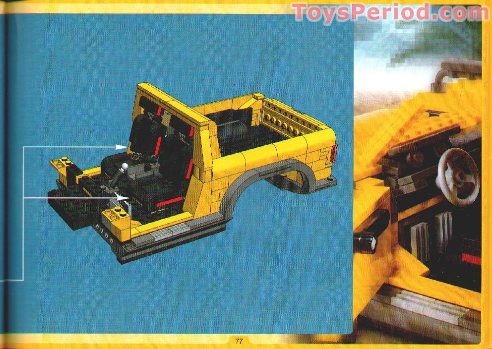LEGO 4404 Land Busters Instructions and Parts List
