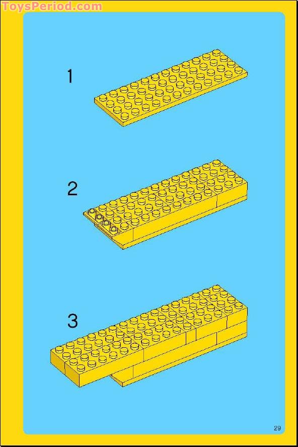 LEGO 5483 Ready, Steady, Build and Race Instructions and Parts List