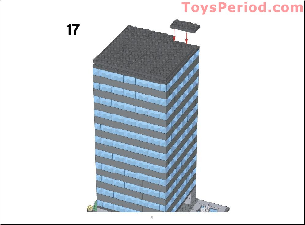 LEGO 5526 Skyline Instructions and Parts List