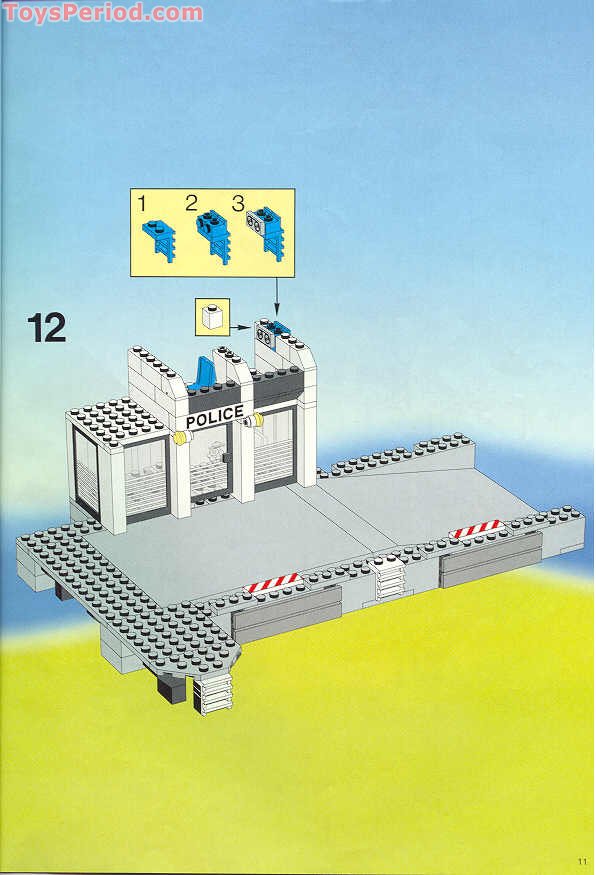 LEGO 6540 Pier Police Instructions and Parts List