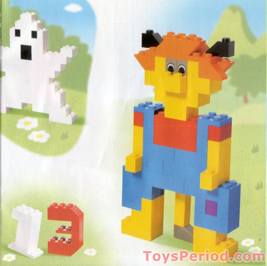 LEGO 7825 Creator Bucket Instructions and Parts List