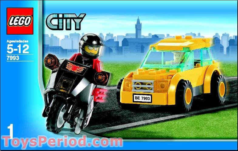 LEGO 7993 Service Station Instructions and Parts List