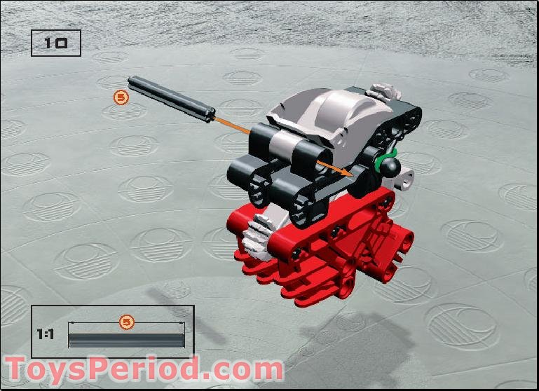 LEGO 8563 Tahnok Instructions and Parts List