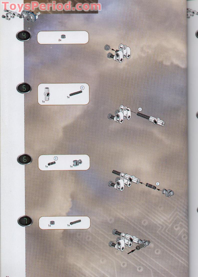 LEGO 9748 Droid Developer Kit Instructions and Parts List