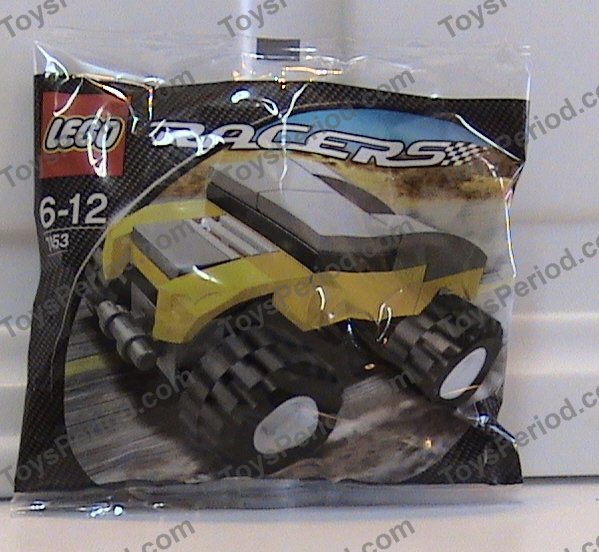 LEGO 7453 Yellow and Black Off Road Racer Set Parts List