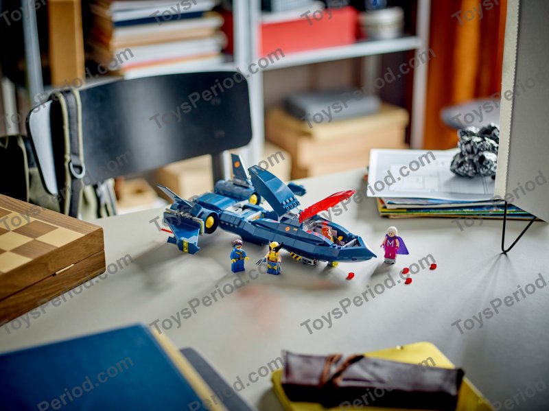 LEGO 76281 X-Men X-Jet Set Parts List
