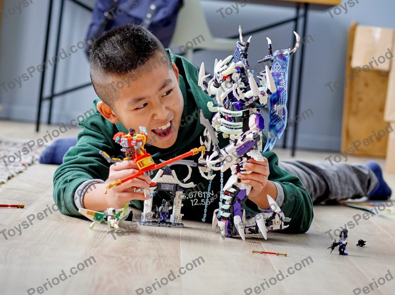 LEGO 80028 The Bone Demon Set Parts List