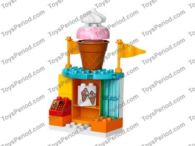 LEGO 10840 Big Fair Set Parts List