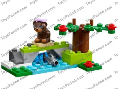 LEGO 41046 Brown Bear's River Set Parts List