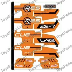 LEGO Sets with Part 42120stk01 Sticker Sheet for Set 42120 - (72183/ ...