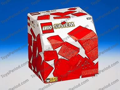 LEGO 633 Roof Tiles Instructions and Parts List
