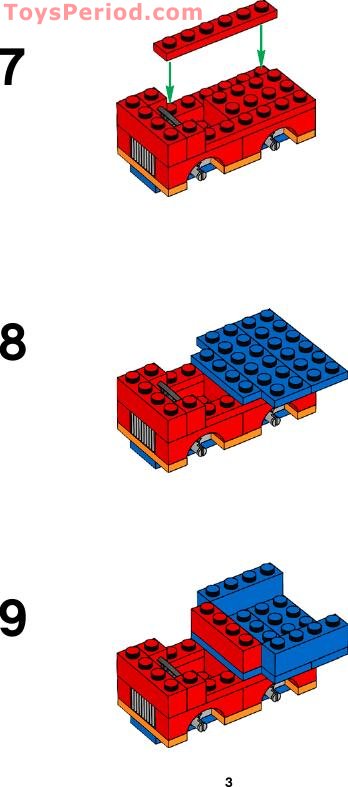 LEGO 5932 My First LEGO Set Instructions and Parts List