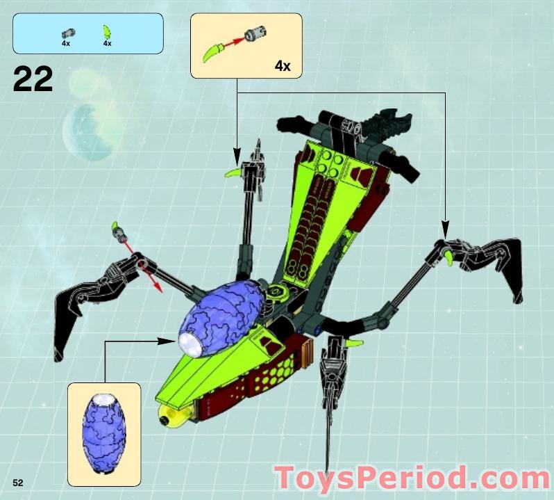 LEGO 70703 Star Slicer Instructions and Parts List