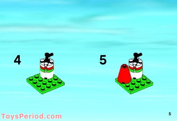 LEGO 3178 Seaplane Instructions and Parts List