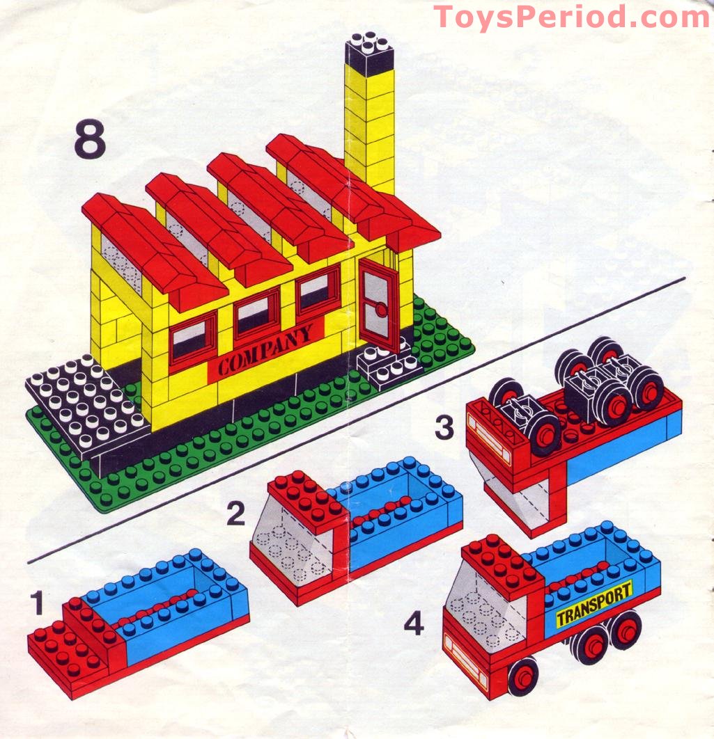 LEGO 364 Harbour Scene Instructions and Parts List