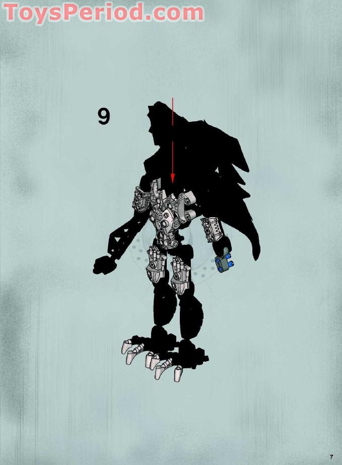 LEGO 10204 Vezon and Kardas Instructions and Parts List