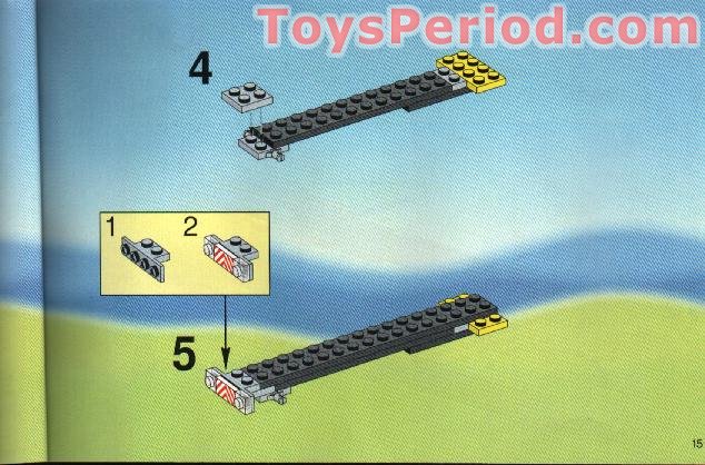 LEGO 2140 ANWB Roadside Assistance Crew Instructions and Parts List