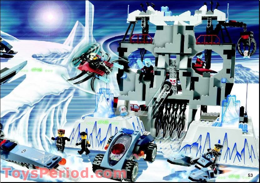 LEGO 4744 Tundra Tracker Instructions and Parts List