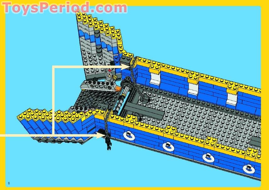 LEGO 4997 Transport Ferry Instructions and Parts List
