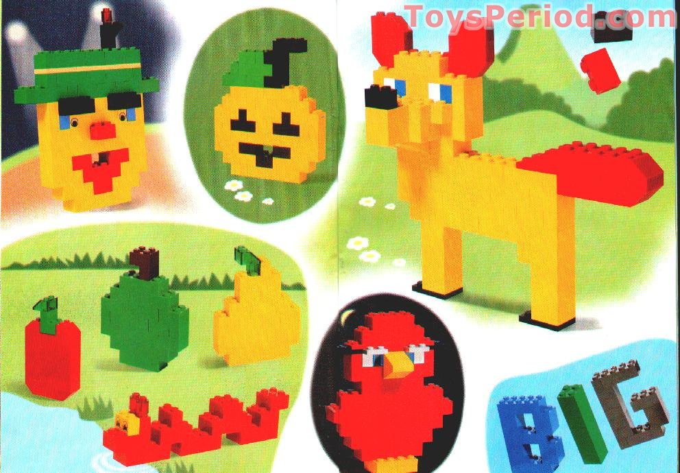 LEGO 4107 Build Your Dreams Instructions and Parts List