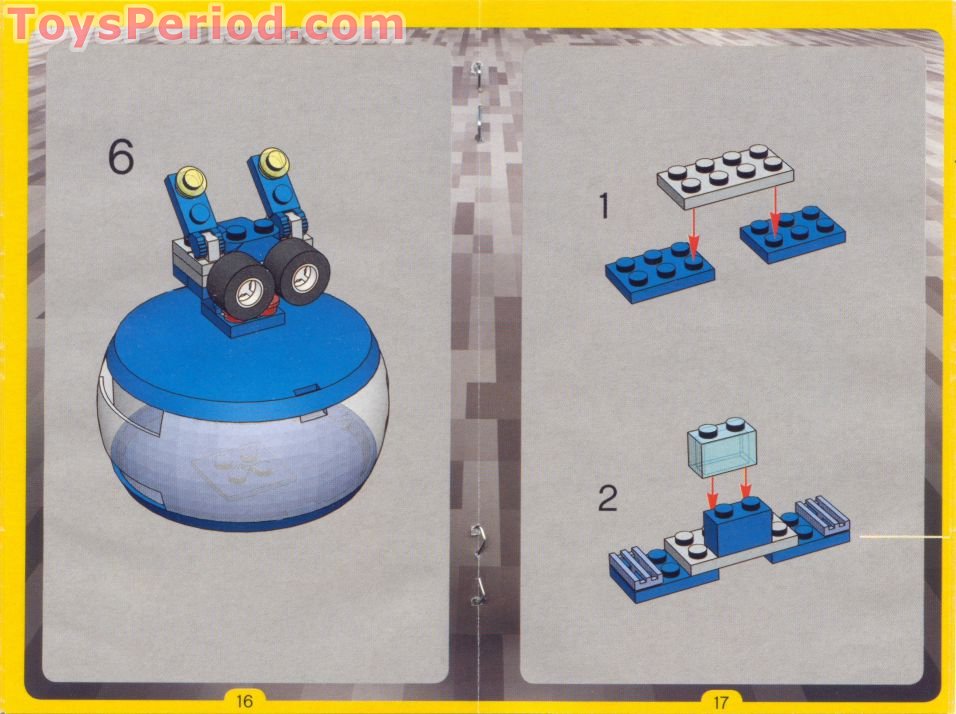 LEGO 4347-1 Auto Pod Instructions and Parts List