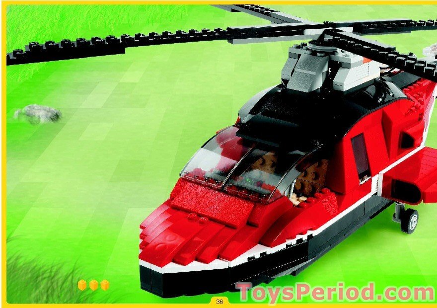 LEGO 4403 Air Blazers Instructions and Parts List