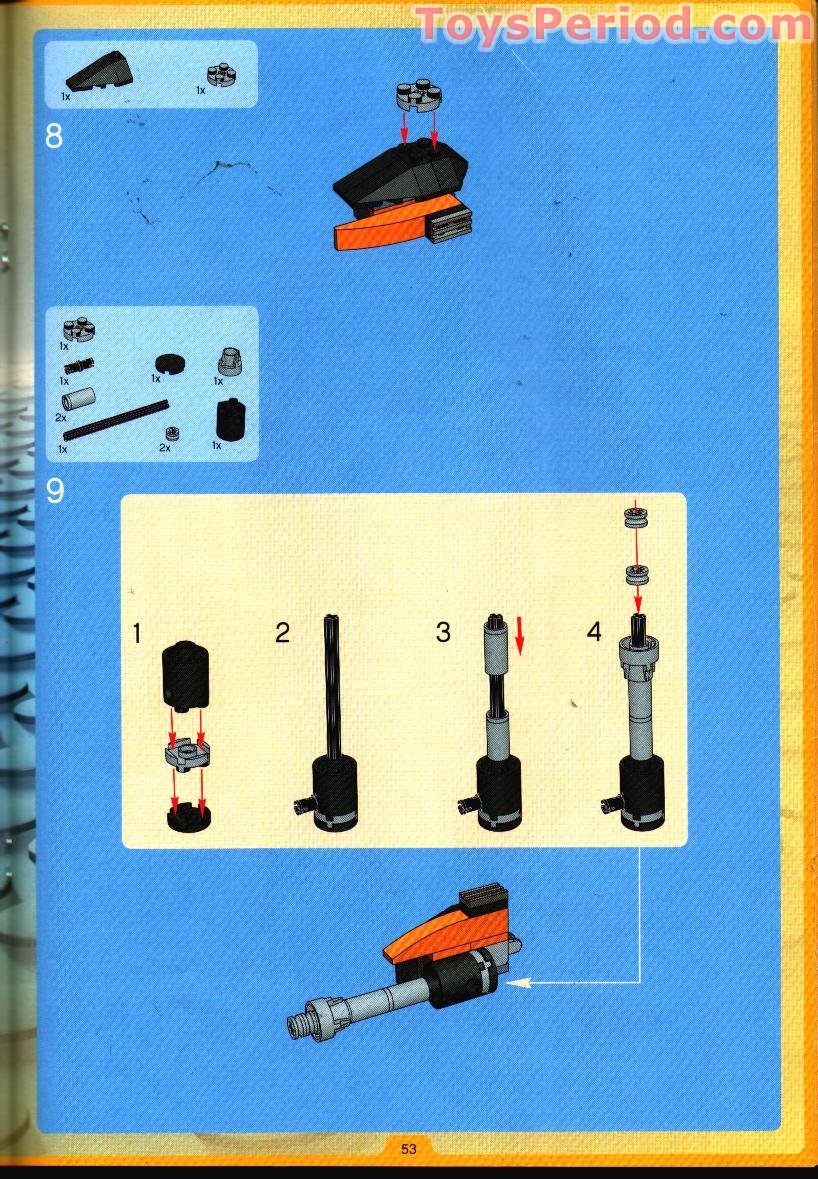 LEGO 4508 Titan Xp Instructions and Parts List