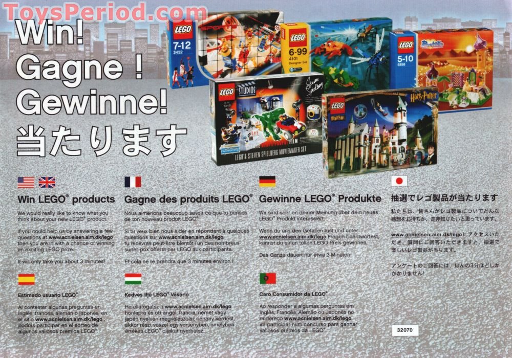 LEGO 4511 High Speed Train Instructions and Parts List