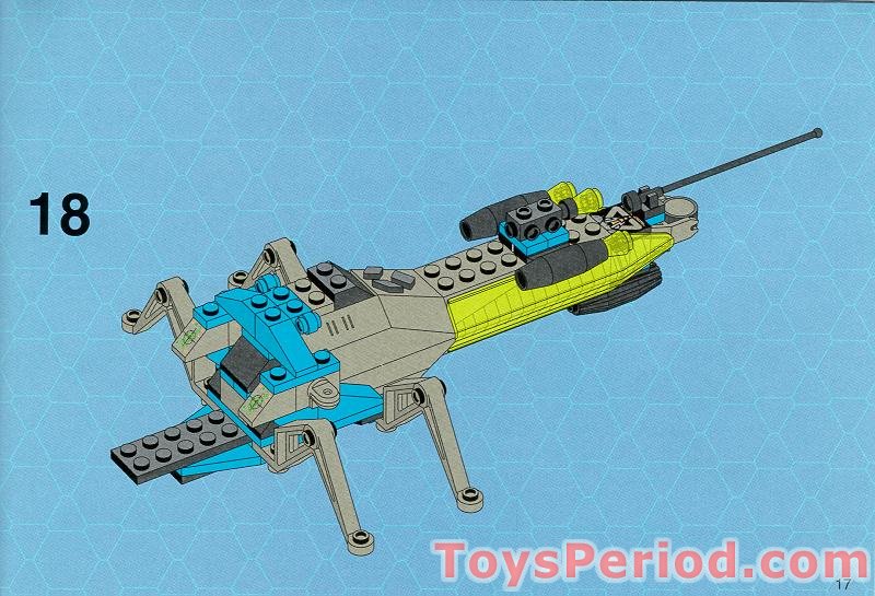 LEGO 6907 Sonic Stinger Instructions and Parts List