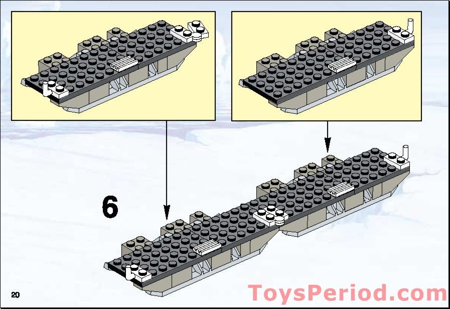 LEGO 6520 Mobile Outpost Instructions and Parts List
