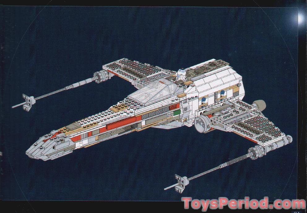 LEGO 7191 X-Wing Fighter - Ultimate Collector Series UCS Instructions ...