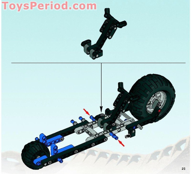 LEGO 8993 Kaxium V3 Instructions and Parts List