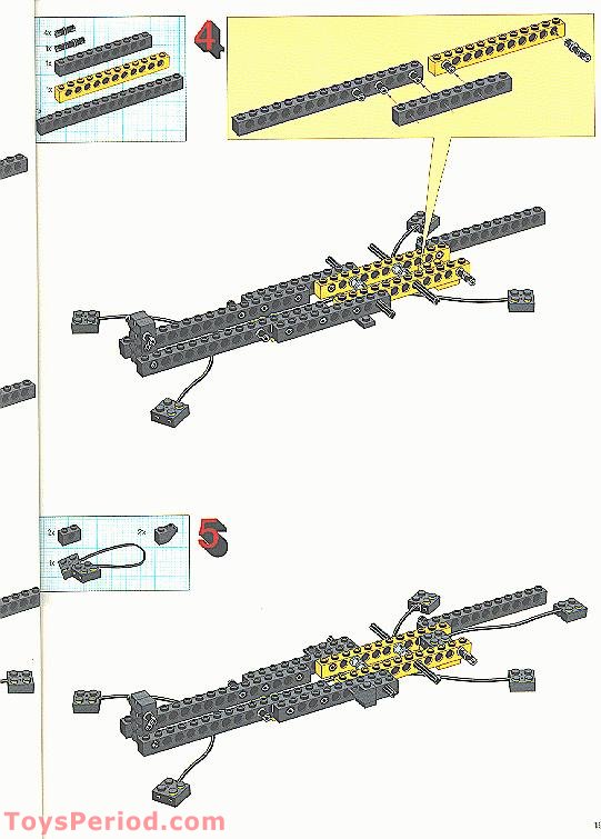 LEGO 8082 Multi Control Set Instructions and Parts List