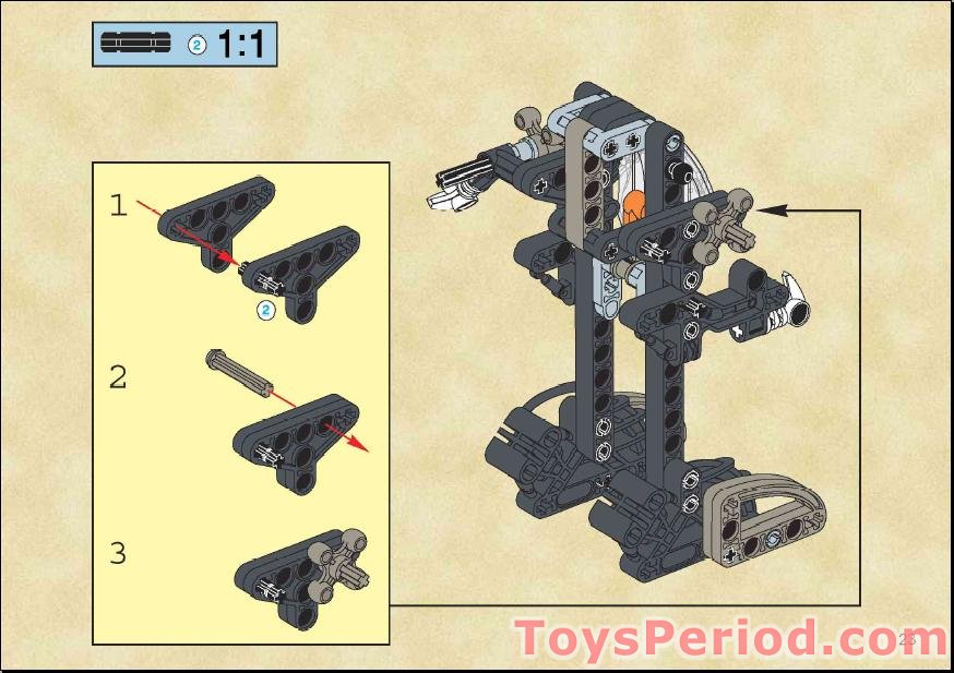 LEGO 8556 Boxor Instructions and Parts List