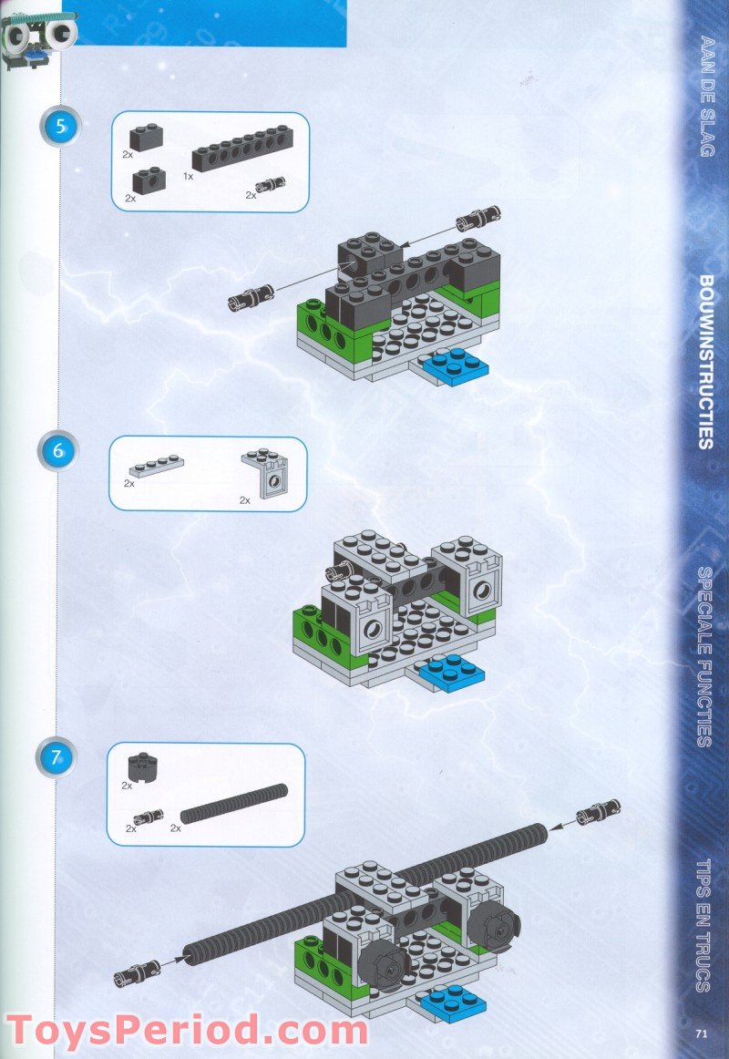 LEGO 9747 Robotics Invention System, Version 1.5 Instructions and Parts ...