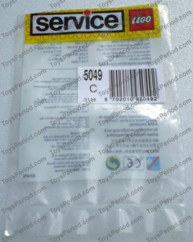 LEGO 5049 Transparent Windows and Bricks Set Parts List