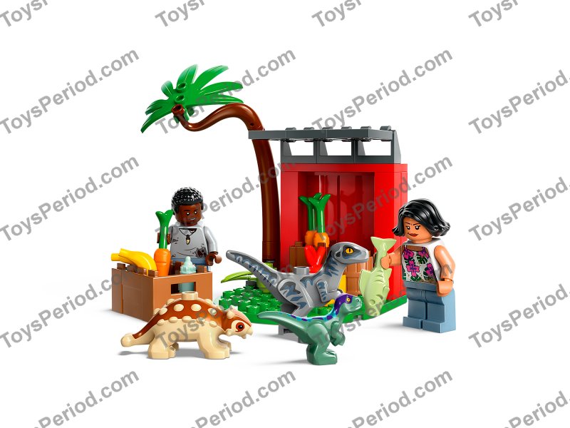 LEGO 76963 Baby Dinosaur Rescue Center Set Parts List