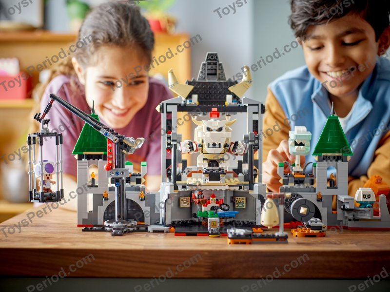 LEGO 71423 Dry Bowser Castle Battle - Expansion Set Parts List