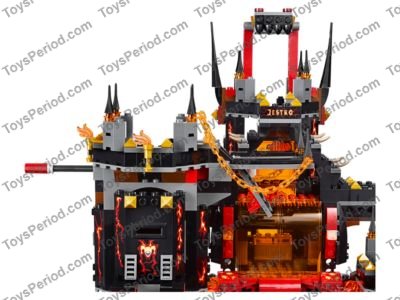 LEGO 70323 Jestro's Volcano Lair Set Parts List