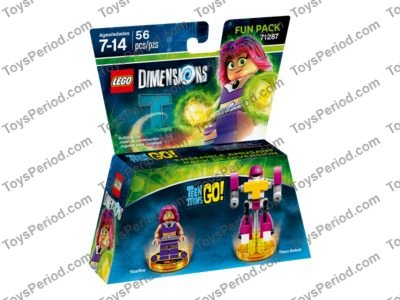 LEGO 71287 Teen Titans Go Fun Pack Set Parts List